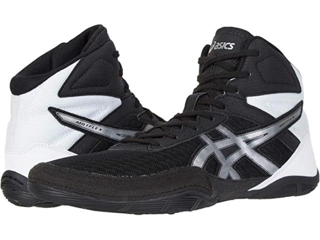 アシックス レスリングシューズ メンズ トレーニング シューズ ブラック スニーカー マットフレックス 6 1081A021-001 ASICS Mens Matfl
