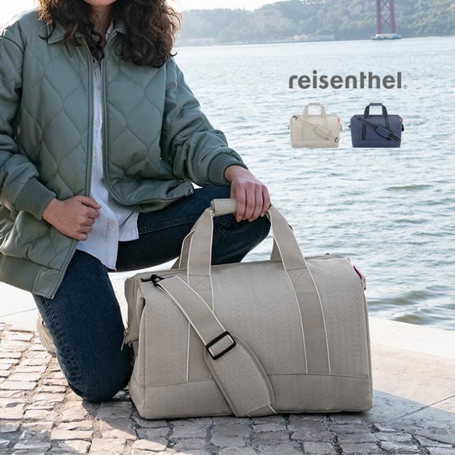 reisenthel ライゼンタール オールラウンダーL ヘリンボーン 30L(ボストンバッグ 旅行バッグ 旅行 鞄 バッグ 旅行鞄 旅行かばん 1泊2日 2泊3日 出張 仕事 スポーツジム ママバッグ マザーズバッグ)