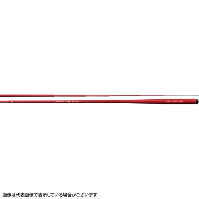 宇崎日新  ロイヤルステージ鼓 朱 あか 硬調 5010 5m 10本継(振出) 日本製 ハエ ヤマベ 万能竿