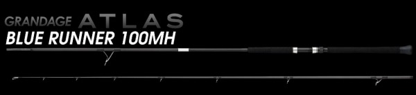 アピア ショアジグロッド グランデージ アトラス ブルーランナー 100MH (スピニング 2ピース)