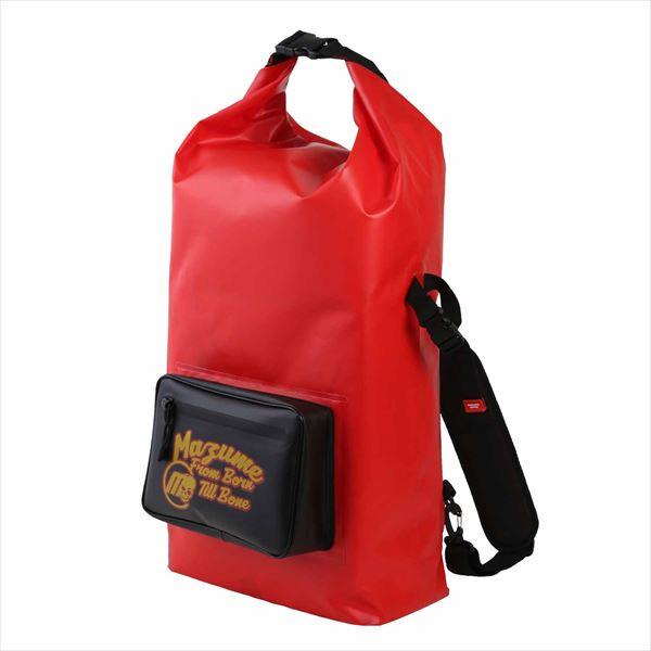 mazume マズメ タックルバッグ MZBK-719 mazumeウォータープルーフバッグ レッドオレンジ 40L