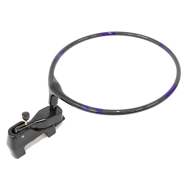 かちどき ヘラ万力 カーボン段巻玉置枠黒檀大砲万力セット(青)