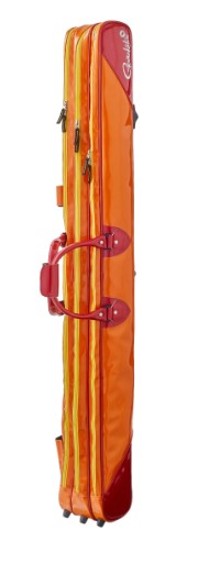 がまかつ ヘラ用ロッドケース GC294 ライトロッドケース4(3層) レッド×オレンジ