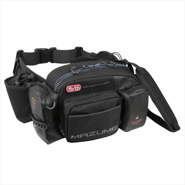 オレンジブルー タックルバッグ MZBK-768mazume レッドムーンウエストバッグ Vブラック