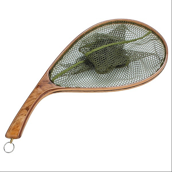 バレーヒル ランディングネット ハンドメイドリリースネット カーブ M オリーブ