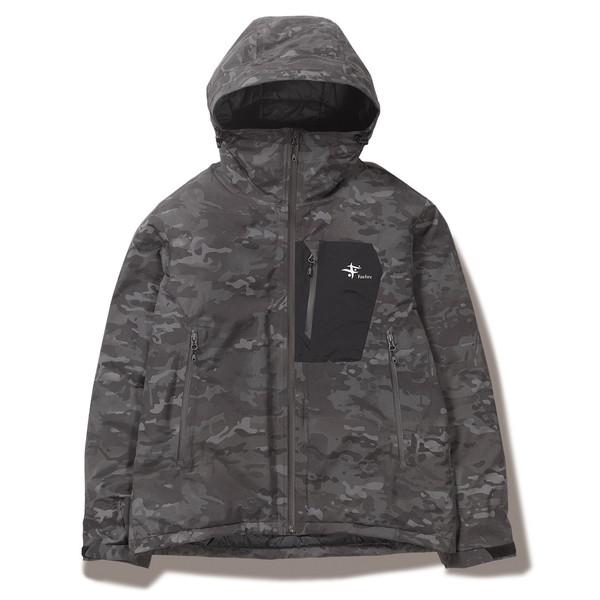 フォックスファイヤー 防寒服アウター フロストレイクジャケット ブラックカモ L
