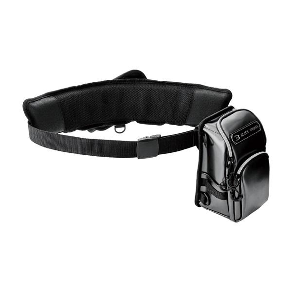 がまかつ ウェア 落とし込みベルト　GM2616 ブラック (BLACK WORKS)