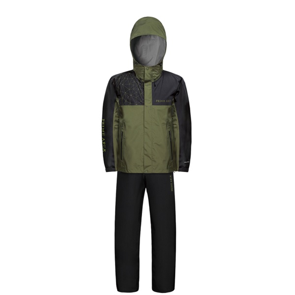 マルキュー レインウェア スタンダードレインスーツ PA-01 オリーブ LL