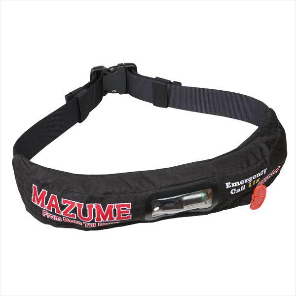 mazume ライフジャケット MZLJ-841 mazume インフレータブルウエスト 2 ブラック フリー