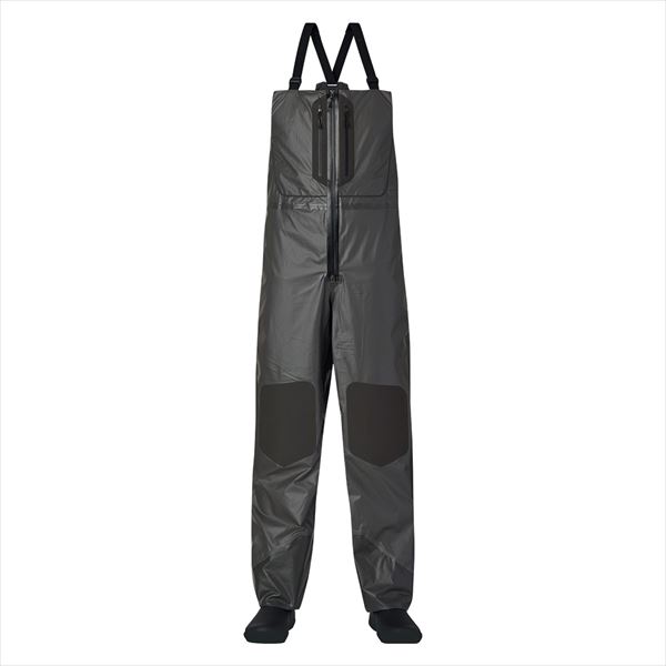 ダイワ レインウェア DR-2325P スプレーコートレインビブパンツ グレー M