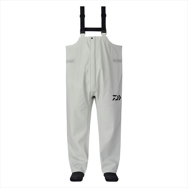 ダイワ レインウェア DR-6225P オーシャンレインサロペット ライトグレー 2XL