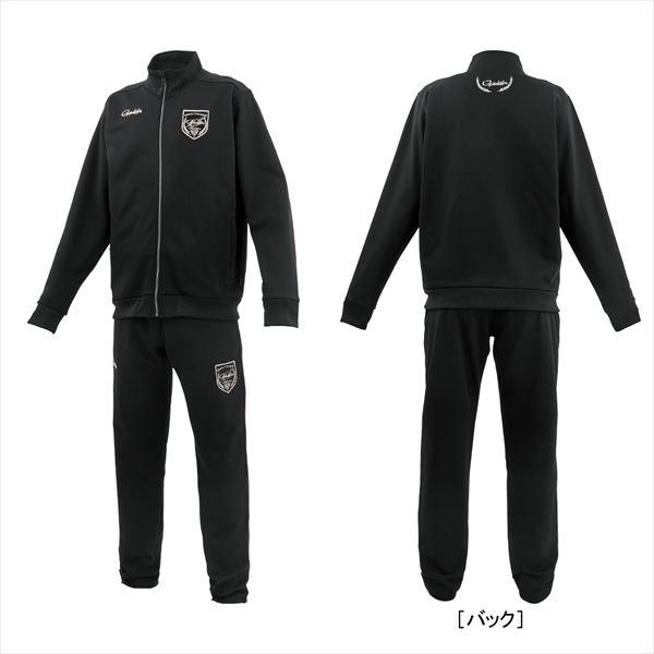 がまかつ ウェア ジャージスーツ(ワッペン) GM3781 ブラック/ブラック L