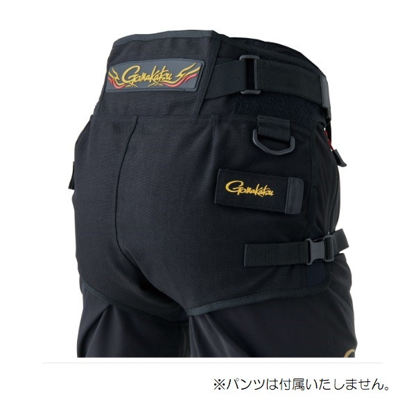 がまかつ ウェア GM3726 CORDURA(R) ヒップガード(ハイバックタイプ) ブラック L