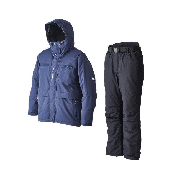 双進 防寒服アウター 7728 RBB オールウェザーウォームスーツ ネイビー M