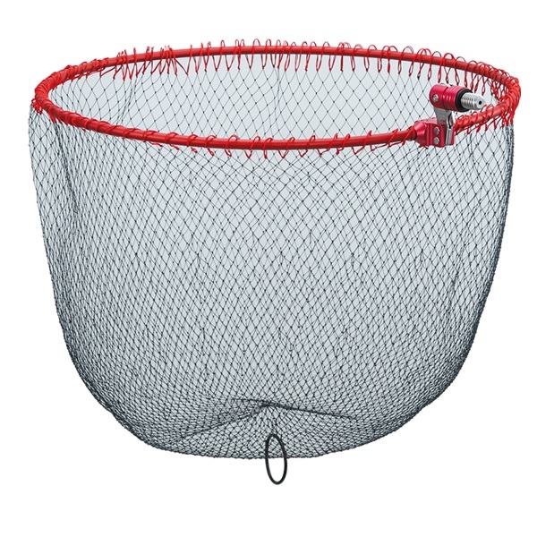 昌栄 磯用品 828-5 ウルトラフレーム 極 ワンピース 網付 Bay Special 45cm 網ブラック/レッド