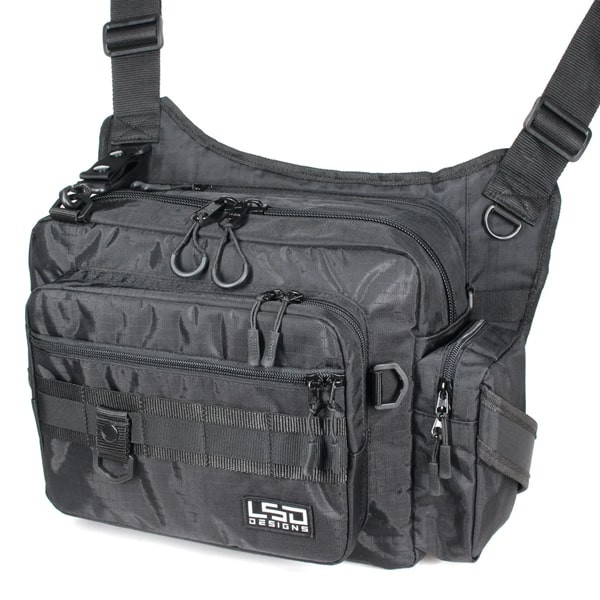 ＬＳＤ タックルバッグ ワンショットサイドダブル ブラック