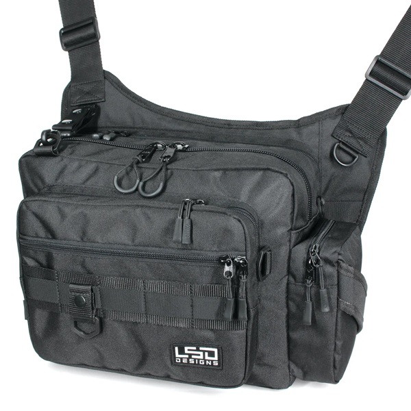 ＬＳＤ タックルバッグ ワンショットサイドダブル コーデュラブラック