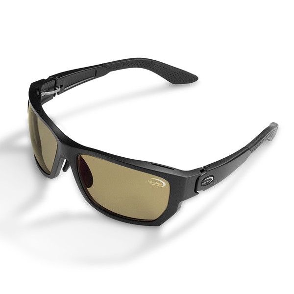 ティムコ 偏光グラス オクトマットブラック スーパーライトブラウン(SWR)