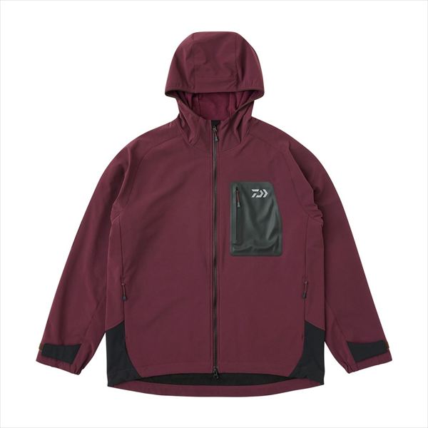 ダイワ 防寒服アウター DJ-9325 STORMFLEECE ウィンドブロックジャケット プラム L