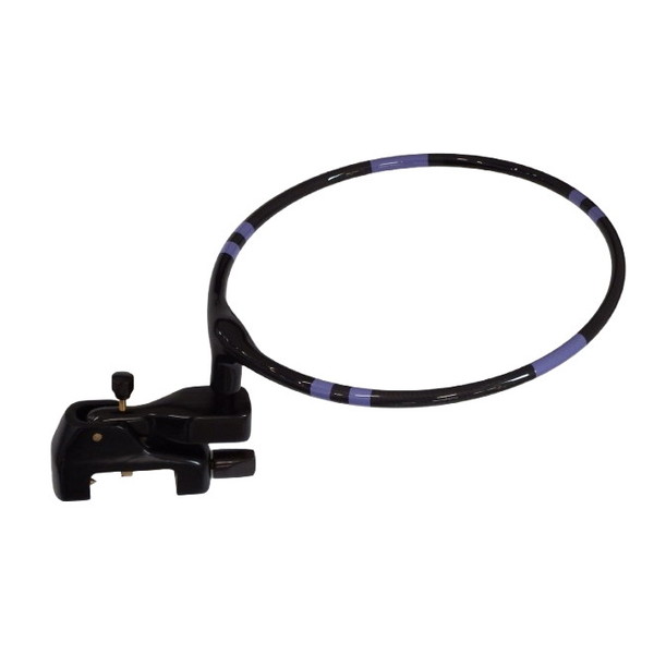 かちどき ヘラ万力 カーボン段巻玉置枠黒檀大砲万力セット(紫)