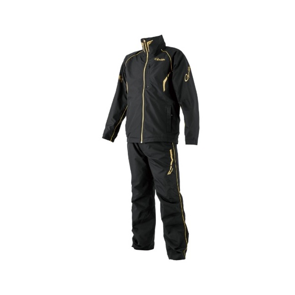 がまかつ 防寒服アウター GM3791 ウィンドブレーカースーツ ブラック×ゴールド M