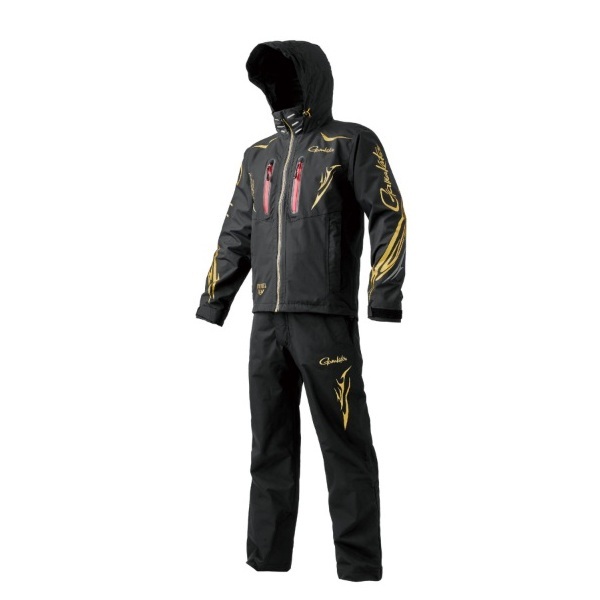 がまかつ レインウェア GM3797 アルテマシールドレインスーツ ブラック 3L