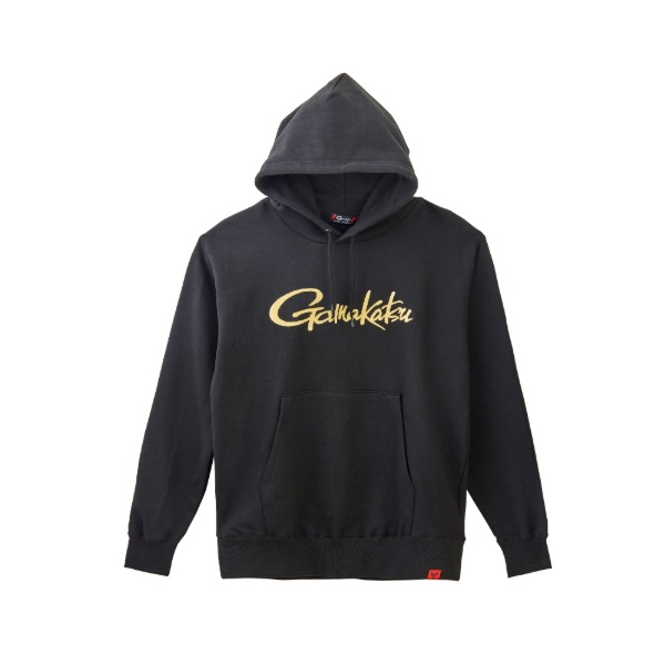 がまかつ ウェア GM3790 ロゴフーディ ブラック M