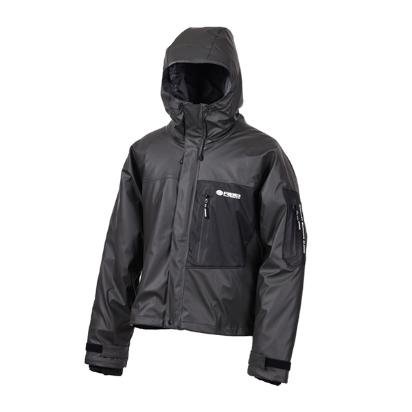 双進 防寒服アウター 7783 RBB フィッシャーマンWDジャケットII チャコール M