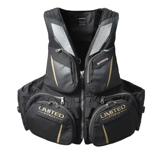 シマノ ライフジャケット VF-110X フローティングベスト リミテッドプロ リミテッドブラック XL