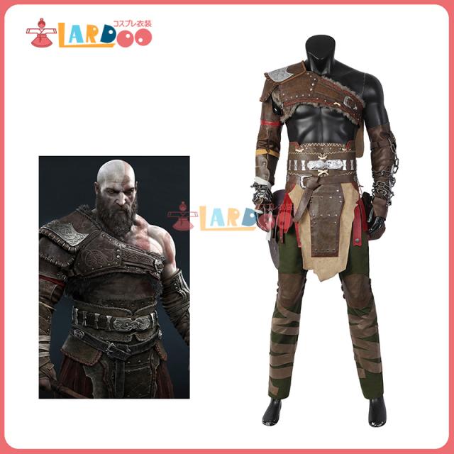 ゴッド・オブ・ウォー ラグナロク God of War: Ragnarok クレイトス-Kratos コスプレ コスチューム[4787]