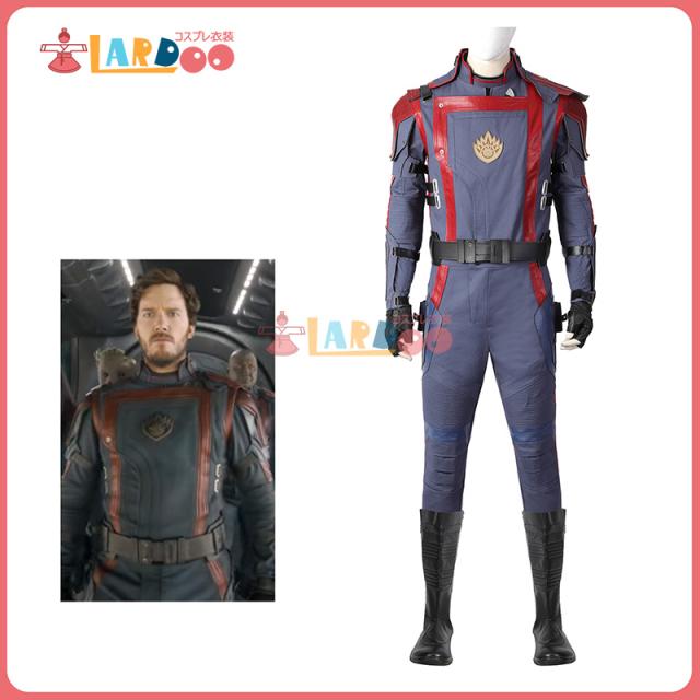 ガーディアンズ・ オブ・ギャラクシー3 スター・ロード Star-Lord ピーター・クィル Peter Quill コスプレ コスチューム[4921]