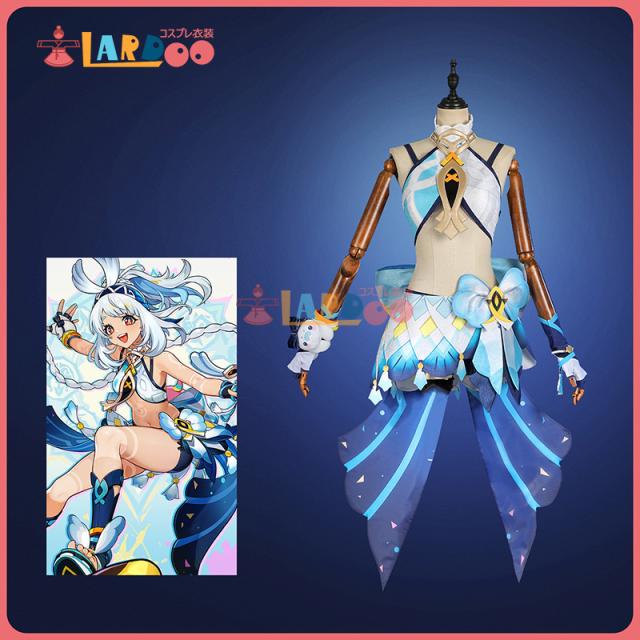 原神 Genshin ナタ ムアラニ-Mualani コスプレ衣装 コスチューム [G5463]