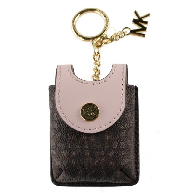 マイケルコース 財布・小物その他 モノグラム MICHAEL KORS 35t1ggfn5b ブラウン系×ピンク系  財布・小物 レディース