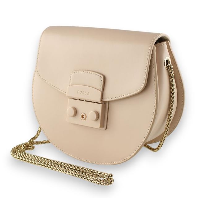 フルラ ショルダーバッグ・ポシェット  メトロポリス FURLA BATJEP0 VNC000 B4L00 ベージュ系  チェーン バッグ・カバン レディース