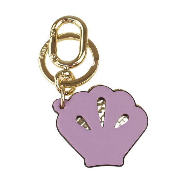 フルラ キーホルダー・キーリング モノグラム FURLA WR00329 BX0 1273S パープル系 異素材ミックス 財布・小物 レディース