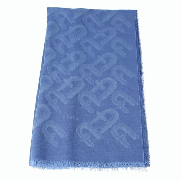 フルラ マフラー・ストール ウール FURLA WT00043 BX1632 TDE00 ブルー系  ファッション雑貨・小物 レディース