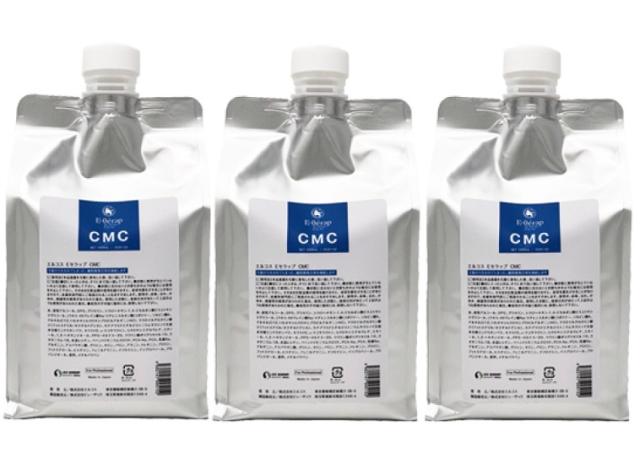 エルコス（ELLCOS） Eセラップ CMC 1000mL 1L（旧 パワーCMC）3個セット ヘアケア トリートメント ダメージヘアケア