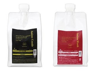 エルコス（ELLCOS）アミノコンデ エイド 1000g & アミノウォッシュ エイド 1000g 詰替用（リフィル ) 1kg セット ダメージ補修機能 ヘアケア 送料無料