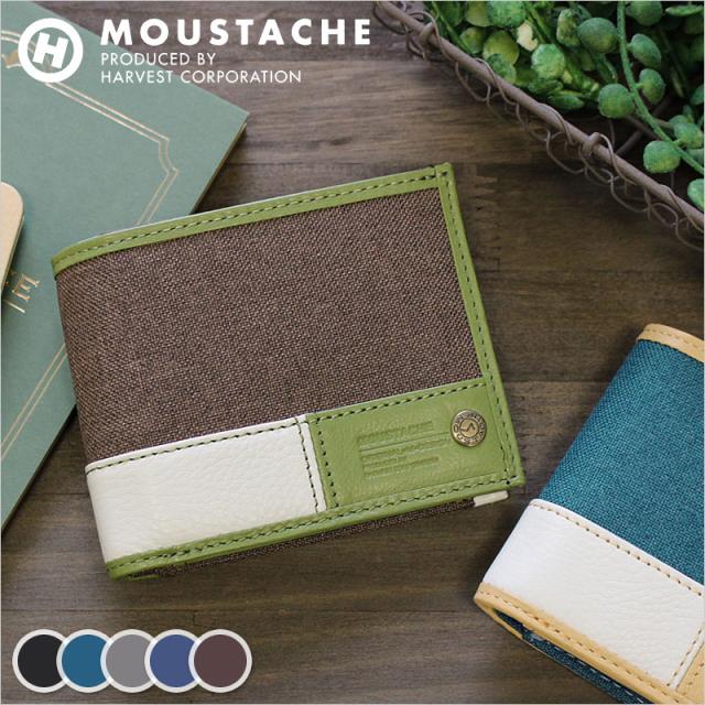 ハーベスト HARVEST 二つ折り財布 財布 ムスタッシュ MOUSTACHE DUQ-4236(北海道沖縄/離島別途送料) 正規取扱店