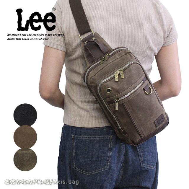 リー Lee  ボディバッグ ワンショルダーバッグ クラッシュ crash 320-4033 (北海道沖縄/離島別途送料) 正規取扱店