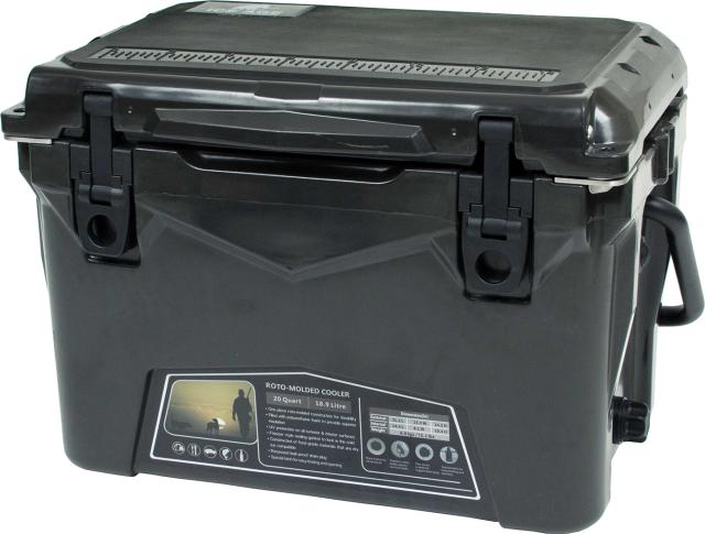 ICE AGEクーラーBOX 20QT チャコール ILC020CHC アウトドア デイキャンプ ファミリーキャンプ グランピング 釣り フィッシング スポーツ ラッピング不可