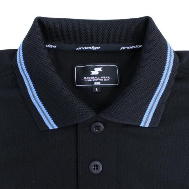 SSK レプリカ審判長袖シャツ ブラック [UWP242R] 2024年〜モデル エスエスケイ 審判服 野球審判用 アンパイア用 ラッピング不可 SSK レプリカ審判長袖シャツ ブラック [UWP242R] 2024年〜モデル