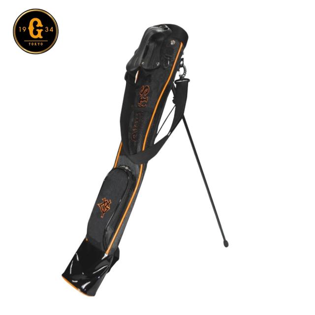 読売ジャイアンツ ゴルフ ラウンドスタンドバッグ ブラック (フード無）[YGCC-4425] 巨人 レザックス LEZAX ラッピング不可