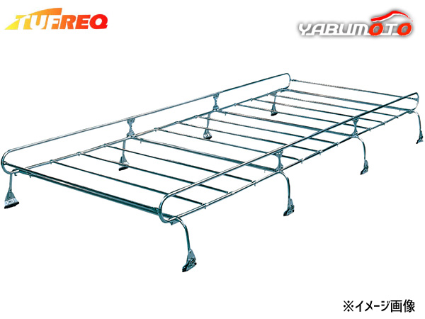 ボンゴ SK82 SK22 SLP2# 標準ルーフ H11.6〜R2.9 ルーフキャリア TUFREQ タフレック L460 8本脚 Lシリーズ 法人のみ配送 送料無料の通販はau PAY ...