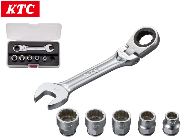 KTC ラチェット めがね 用 ソケット セットTBZ1406 送料無料の通販はau PAY マーケット - プロツールショップヤブモト | au PAY マーケット－通販サイト
