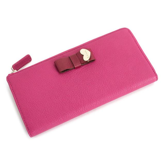 ポールスミス 財布 長財布 L字ファスナー Paul Smith ピンク pwu903-24 レディース 婦人 ギフト 定番 彼氏 彼女 プレゼント
