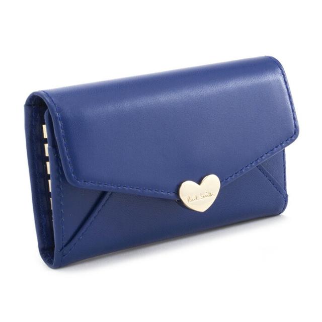 展示品箱なし ポールスミス キーケース ブルー Paul Smith pwu921-30 レディース 婦人