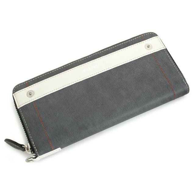 ニューヨーカー 財布 長財布 ラウンドファスナー 黒(ブラック、グレーっぽいブラックです。) NEWYORKER nyk395-10 メンズ 紳士 ギフト 定番 彼氏 彼女 プレゼント