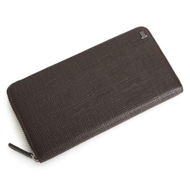 ランバンコレクション 財布 長財布 ラウンドファスナー チョコ LANVIN collection jlmw6pt2-20 メンズ 紳士 ギフト 定番 彼氏 彼女 プレゼント