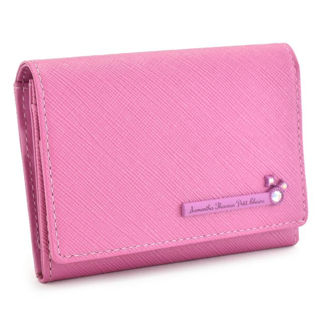サマンサタバサ マルチパスケース 名刺入れ カードケース ピンク SamanthaThavasaPetitChoice 25261-20 レディース 婦人 ギフト 定番 彼氏 彼女 プレゼント